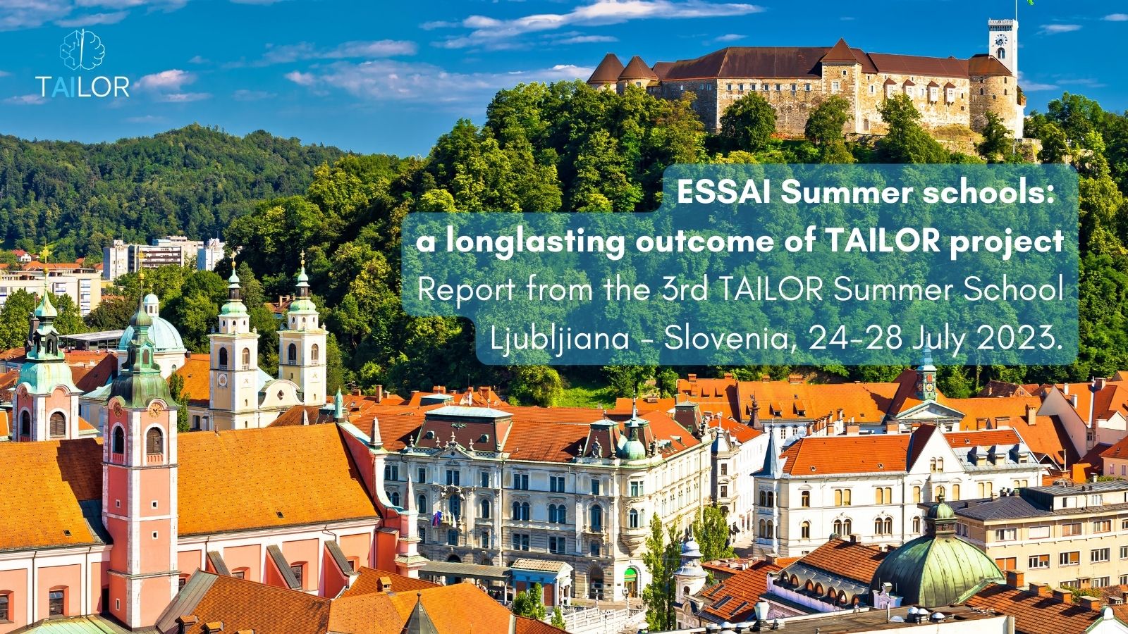 ESSAI Summer schools: a longlasting outcome of TAILOR project - TAILOR